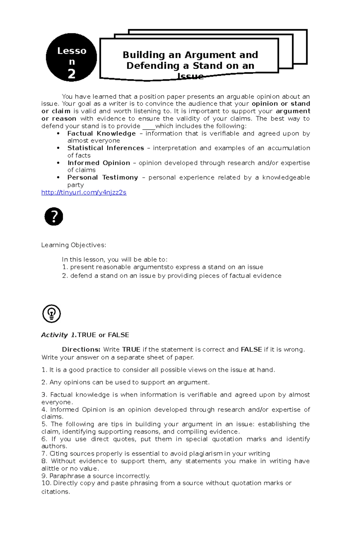 Transition Signal Lesson PLAN - Annex 1C to DepEd Order No. 42, s. 2016 ...