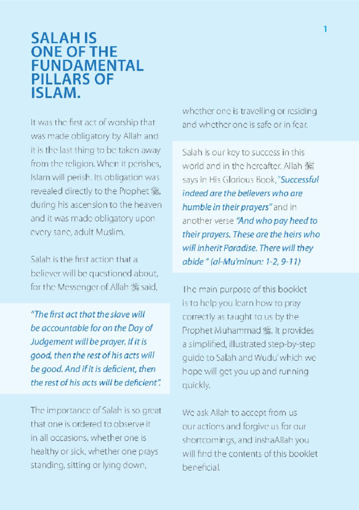 Salah: A Comprehensive Guide to the Five Daily Prayers - Studocu