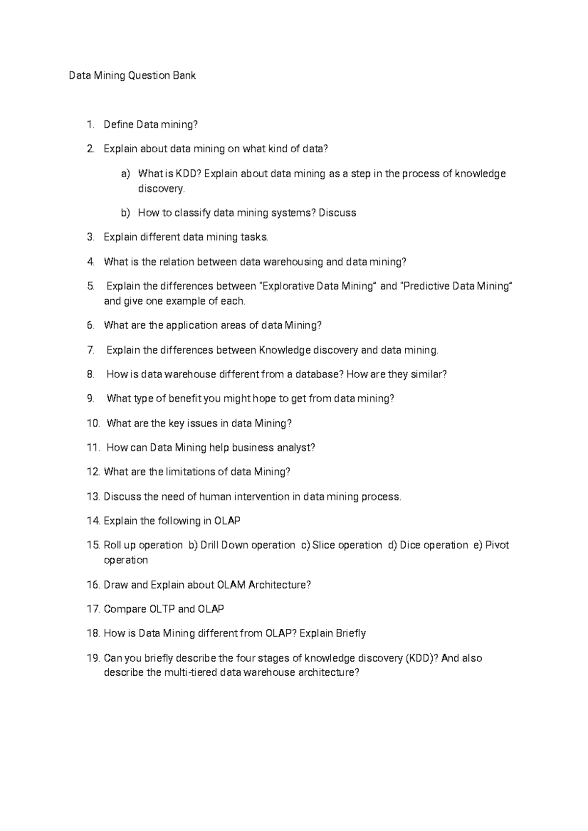 Unit 4 - Data Mining and Warehousing - www.rgpvnotes.in (1) - Please do ...