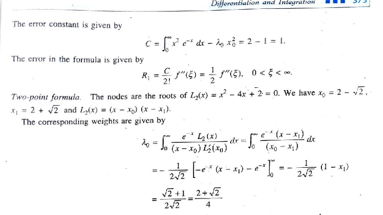 Numerical Integration Techniques: Methods and Error Analysis (MATH 101 ...