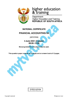 N550 - Financial Accounting N4 MEMO JUNE 2019 ADall - NATIONAL ...