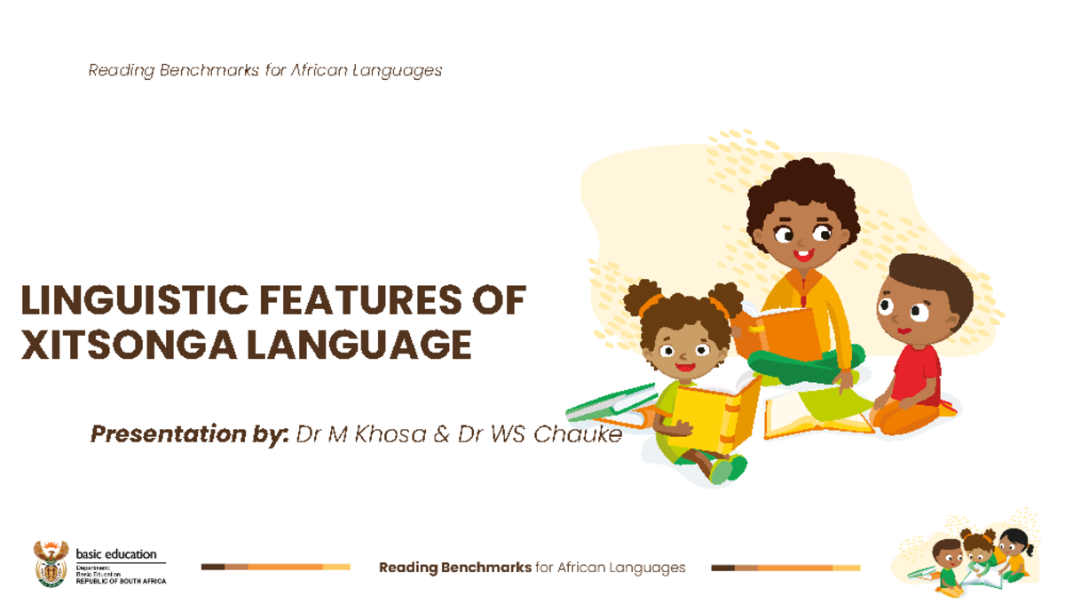 3. LING 101: Features of Xitsonga Language Explained - Studocu
