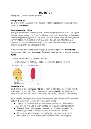 Antwoorden thema 6 - ####### biologie voor jou ####### uitwerkingenboek 4 HAVO BIOLOGIE VOOR DE ...