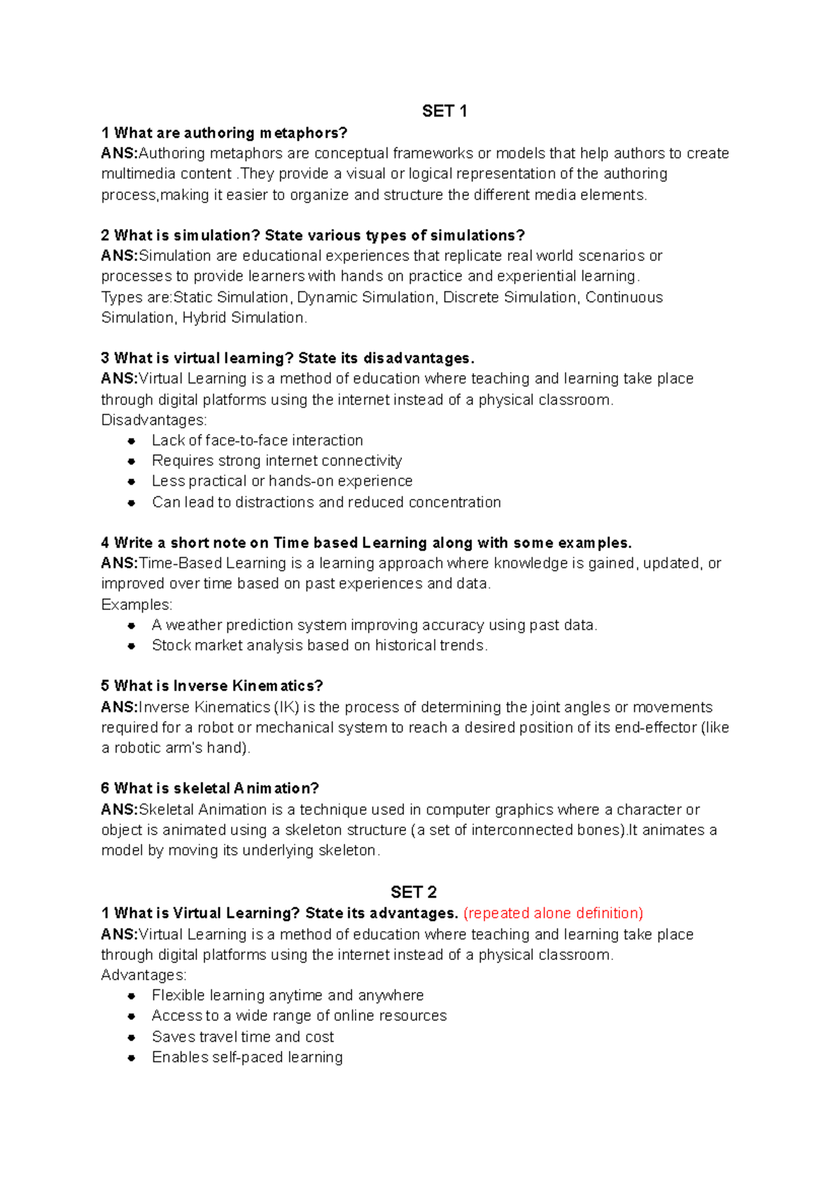 MMA CAT2-2M - Key Concepts in Multimedia Authoring and Learning - Studocu