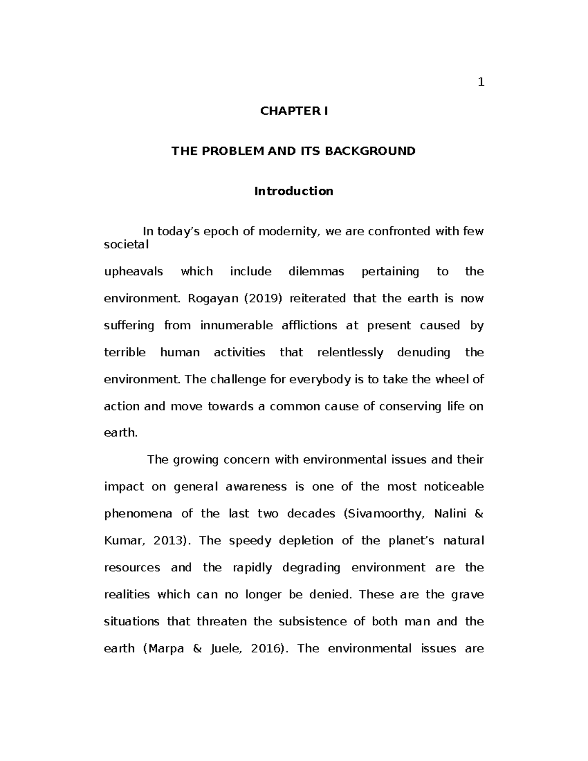 Thesis 2023: Environmental Awareness & Conservation Practices at ...