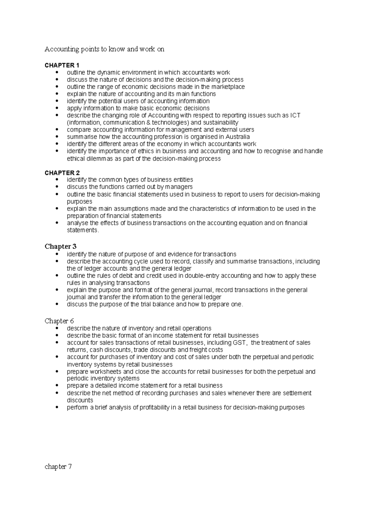 Accounting Insights: Key Concepts and Practices Overview (ACCT101 ...