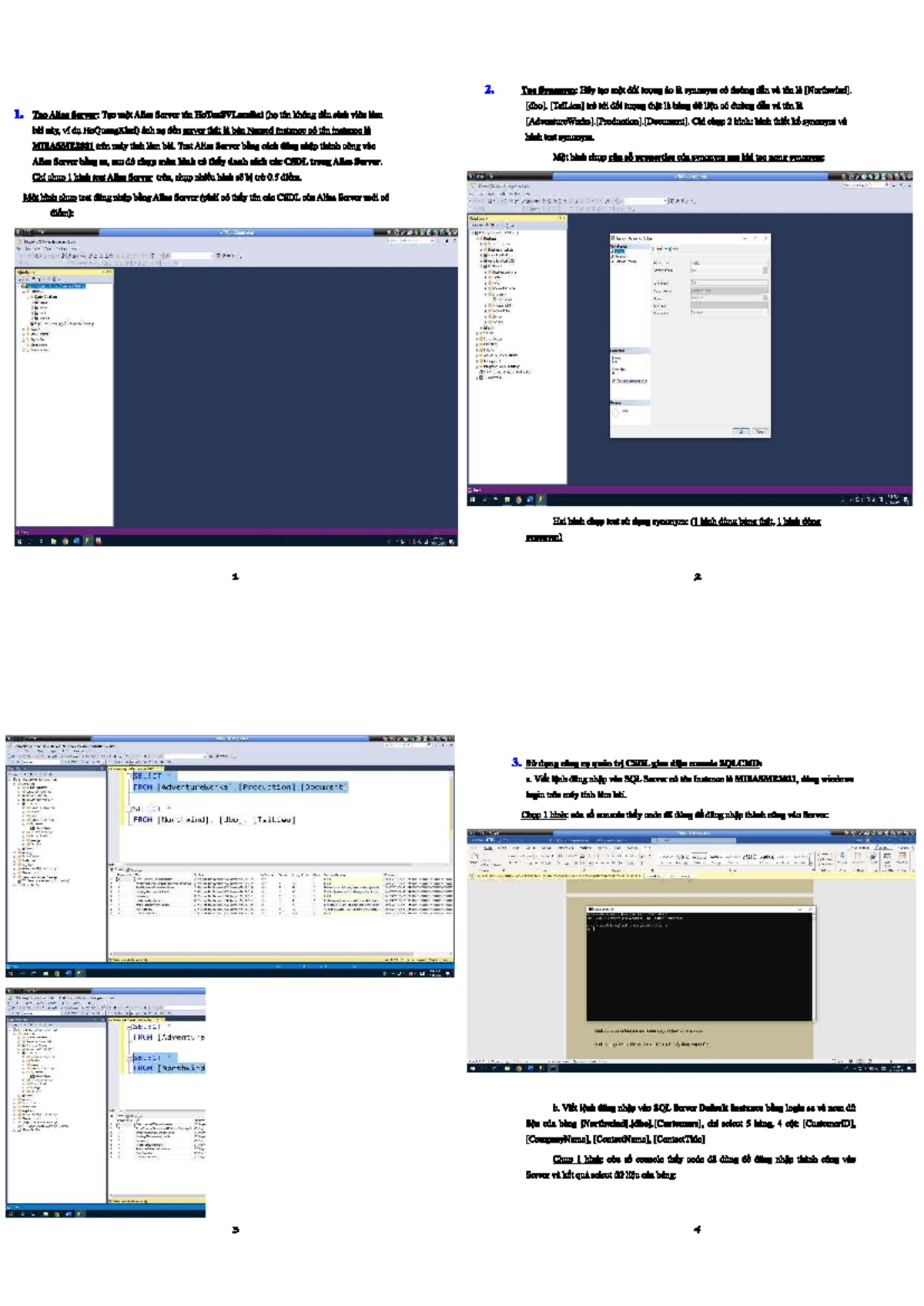 SQL Server Management: Creating Synonyms, Aliases, and Backups ...