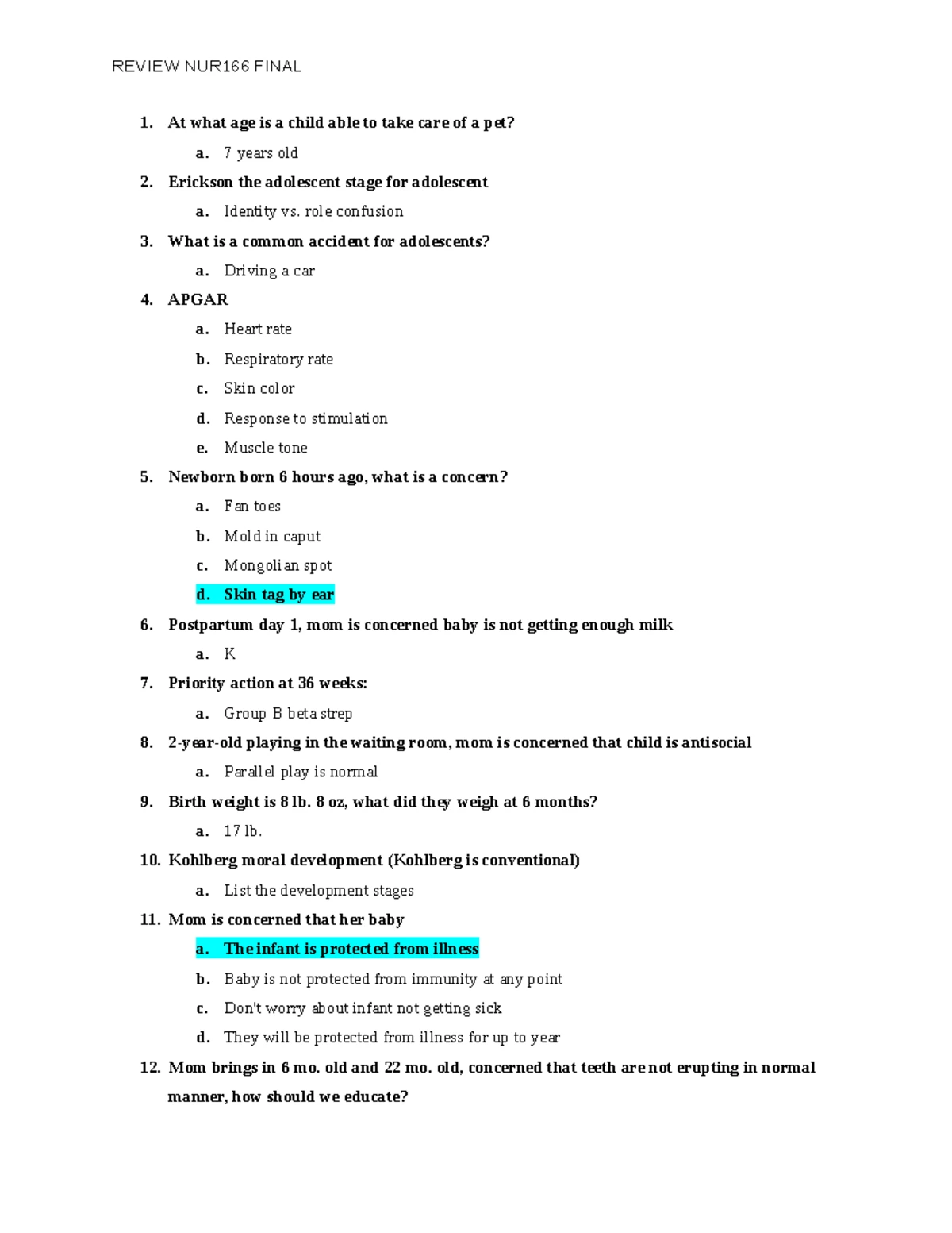 Large for Gestation (LGA) Infant - ACTIVE LEARNING TEMPLATES ...