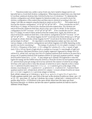 Limiting Reactants with lab notebook report (completed) - Filtrate Limiting Reactants PRE ...