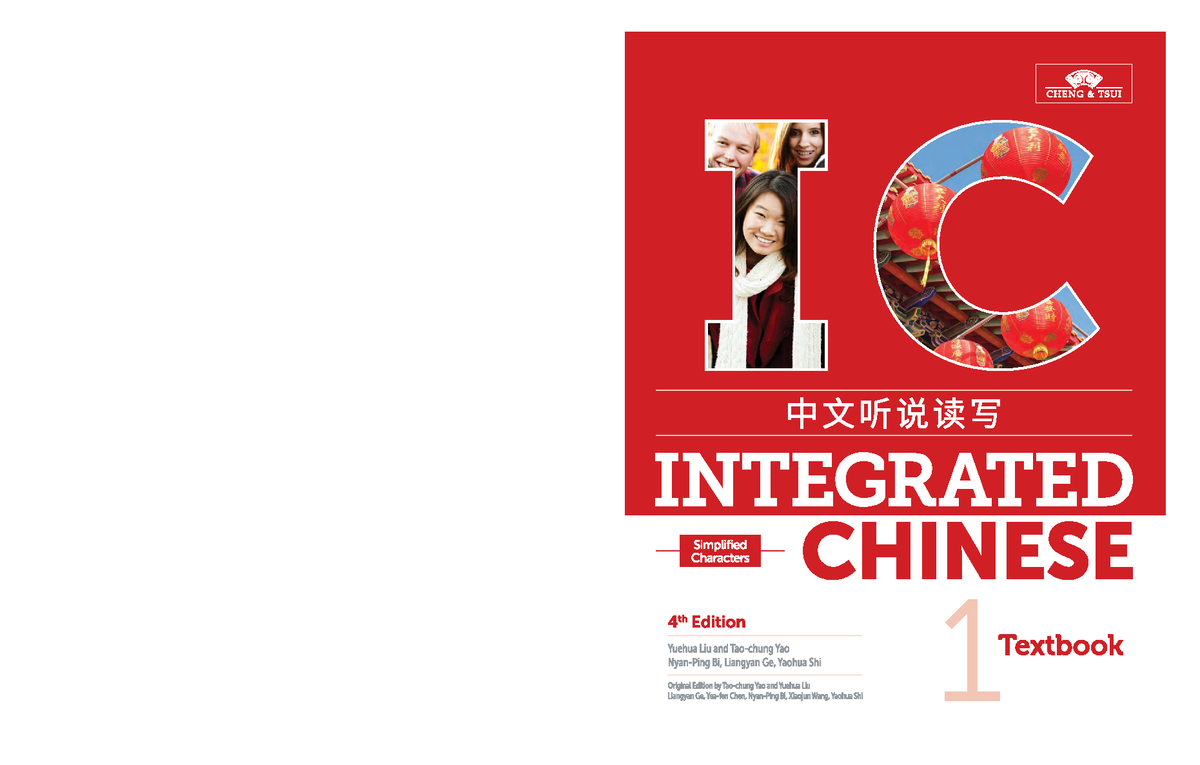 Integrated Chinese 4th Ed: Textbook Chapters 1-3 Overview (ACTFL Novice ...