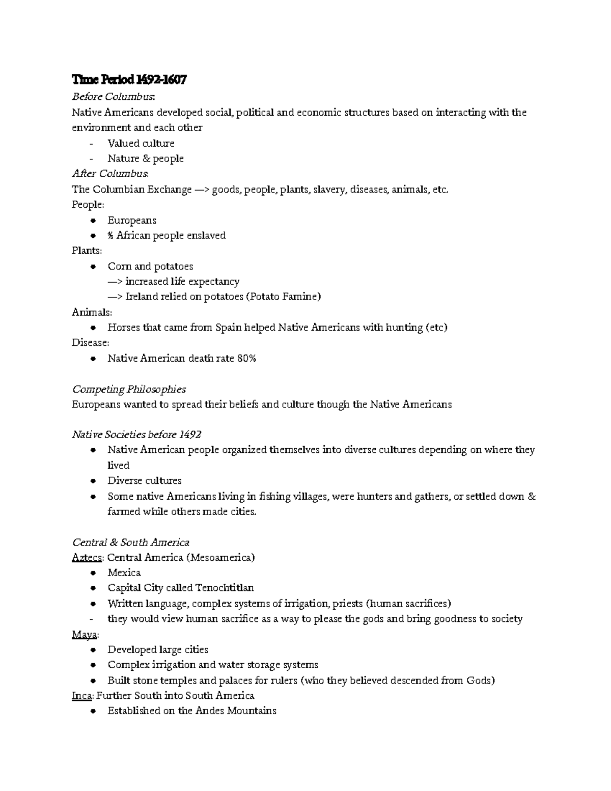 APUSH Study Guide: Key Events and Themes in American History - Studocu