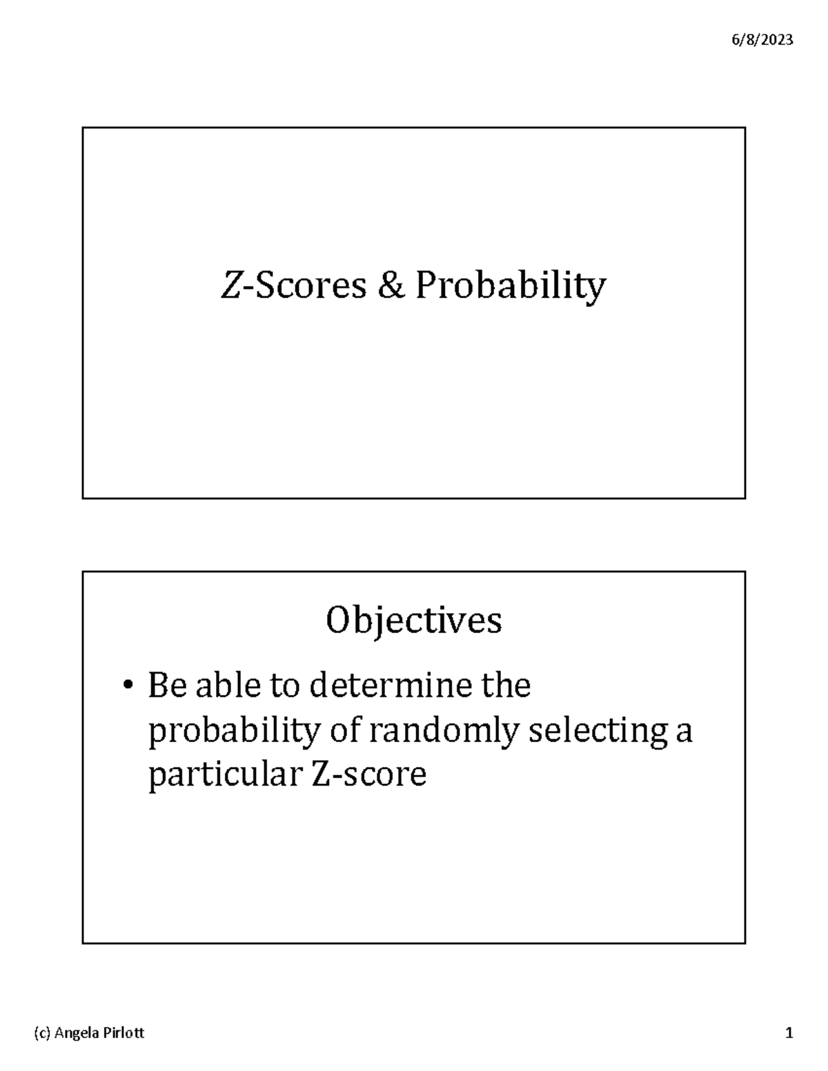 Z-Scores & Probability Overview: Understanding Probability Concepts ...