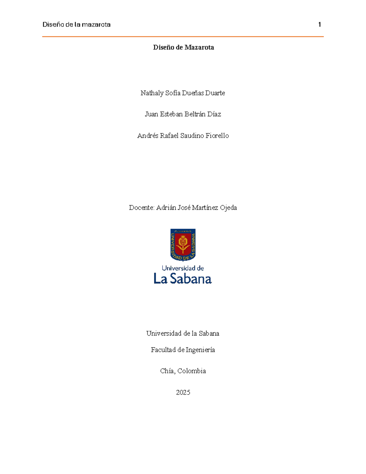 Diseño de Mazarota: Análisis Dimensional y Solidificación (ING-2025 ...