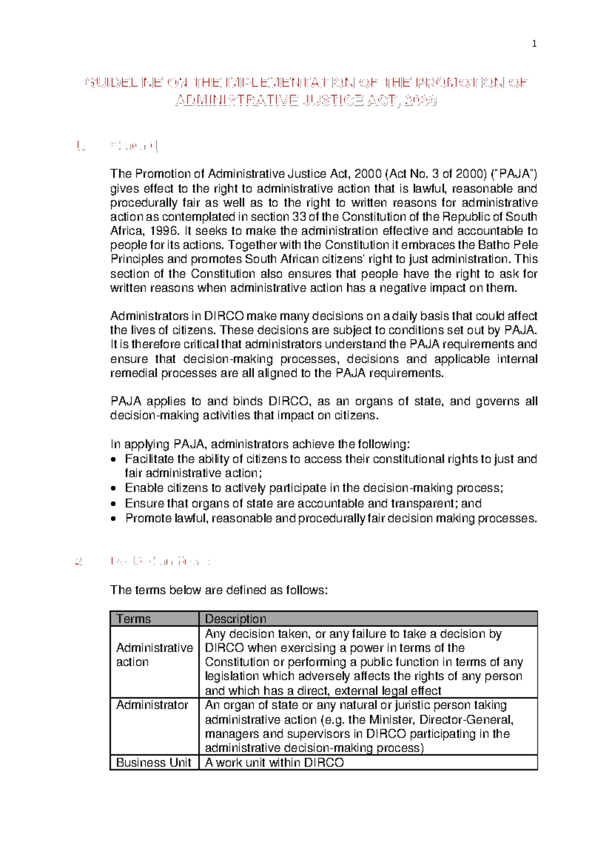 Model Constitution for NPO 240601 - Comprehensive Overview and ...