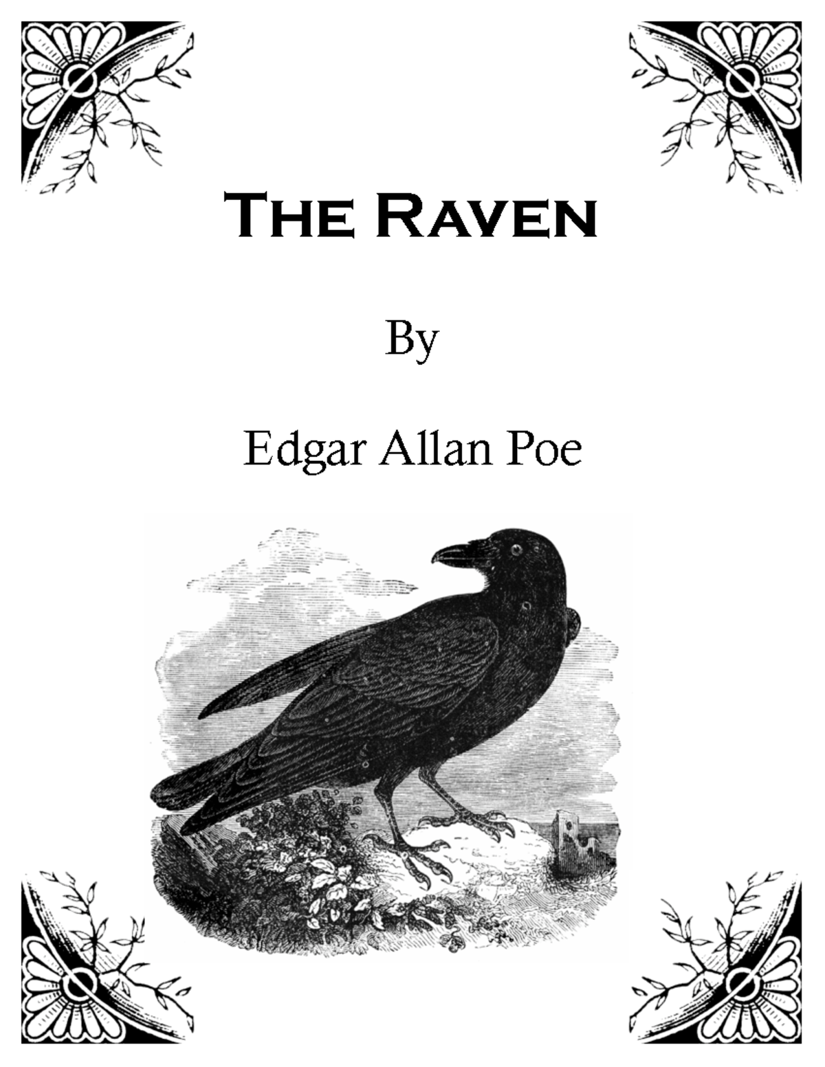 The Raven: A Study of Edgar Allan Poe’s Masterpiece 078 - Studocu