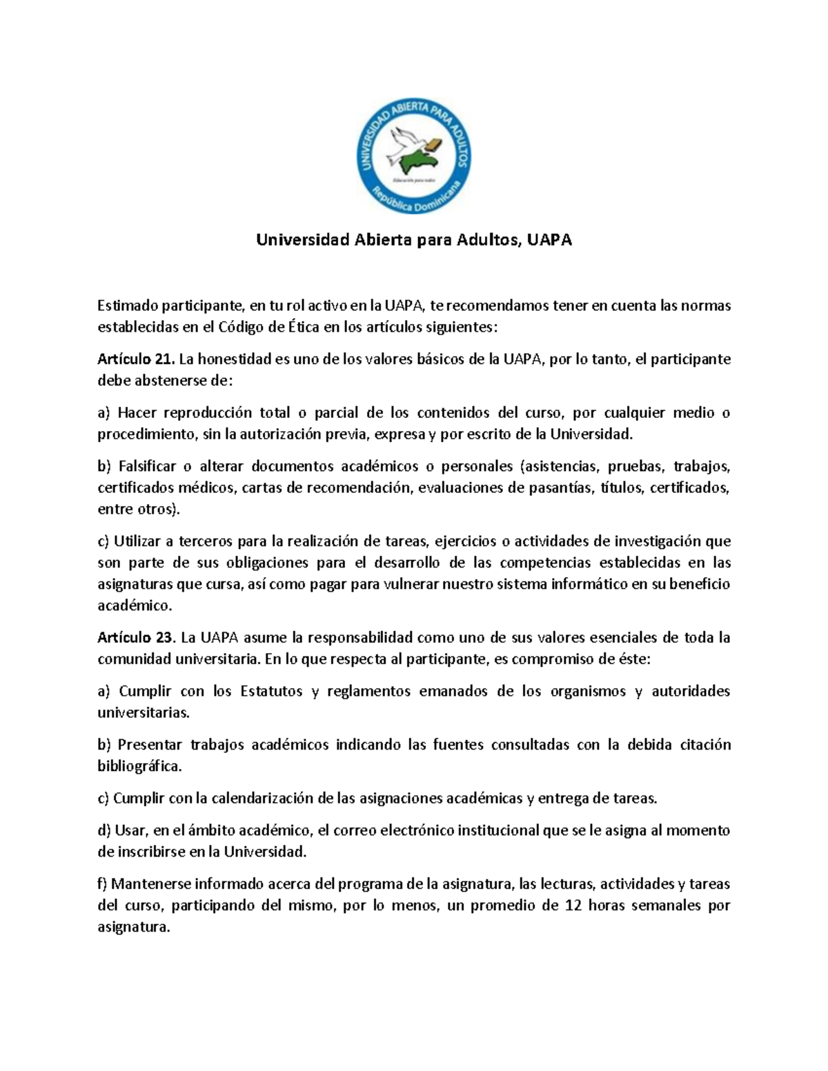 Compromiso Ético - Material de estudio - Universidad Abierta para ...