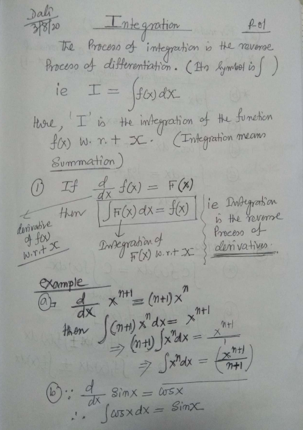 Integration Concepts and Applications - MATH 101 - Studocu