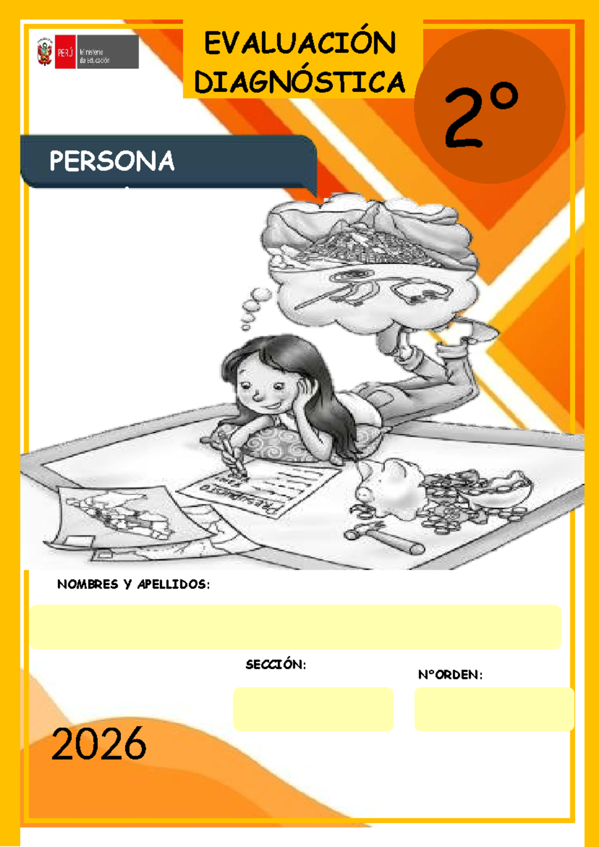 Evaluación Diagnóstica 2º PS 2026: Preguntas y Respuestas - Studocu