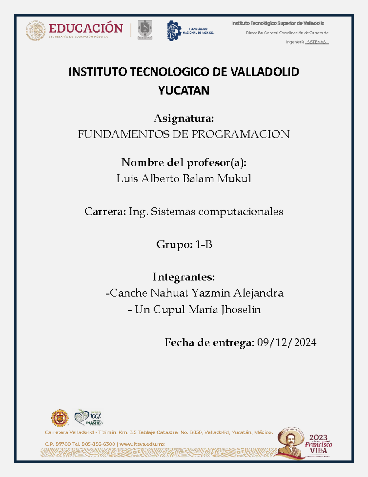 Ejercicios de Programación en Python - Bitácora 5 P - Studocu