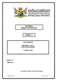 Quiz: LFSC GR.11 Informal TEST 3 ( Photosynthesis) April 2024 - QP-1 ...