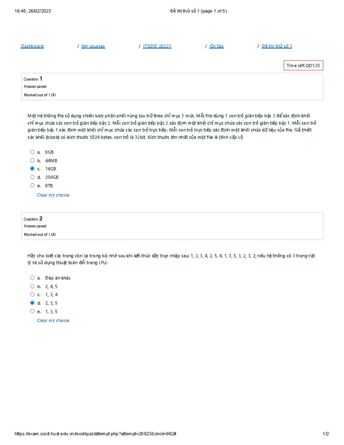Ilovepdf merged - dsfdzsf - exam.soict.hust.edu/mod/quiz/attempt.php?attempt=26923&cmid=962# 1 ...