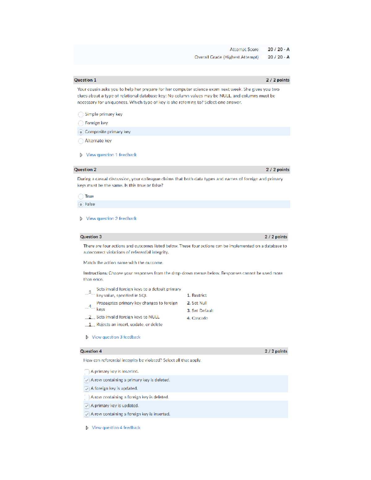 Quiz - MOD 3 Assessment Overview - Studocu