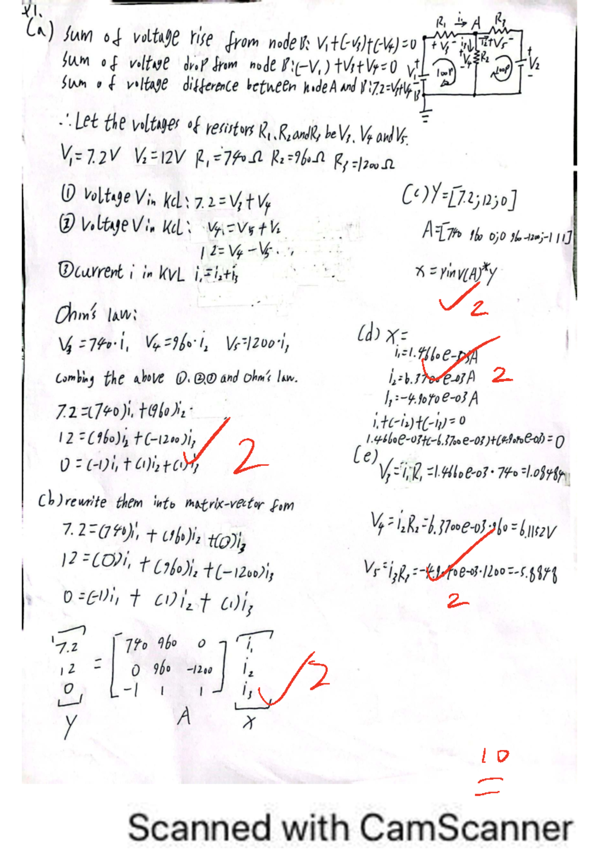 Assignment 1: Voltage Analysis and Frequency Response in Circuits - Studocu