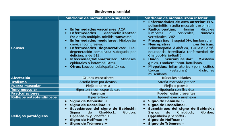 Síndrome Piramidal y Extrapiramidal: Diagnóstico y Características ...