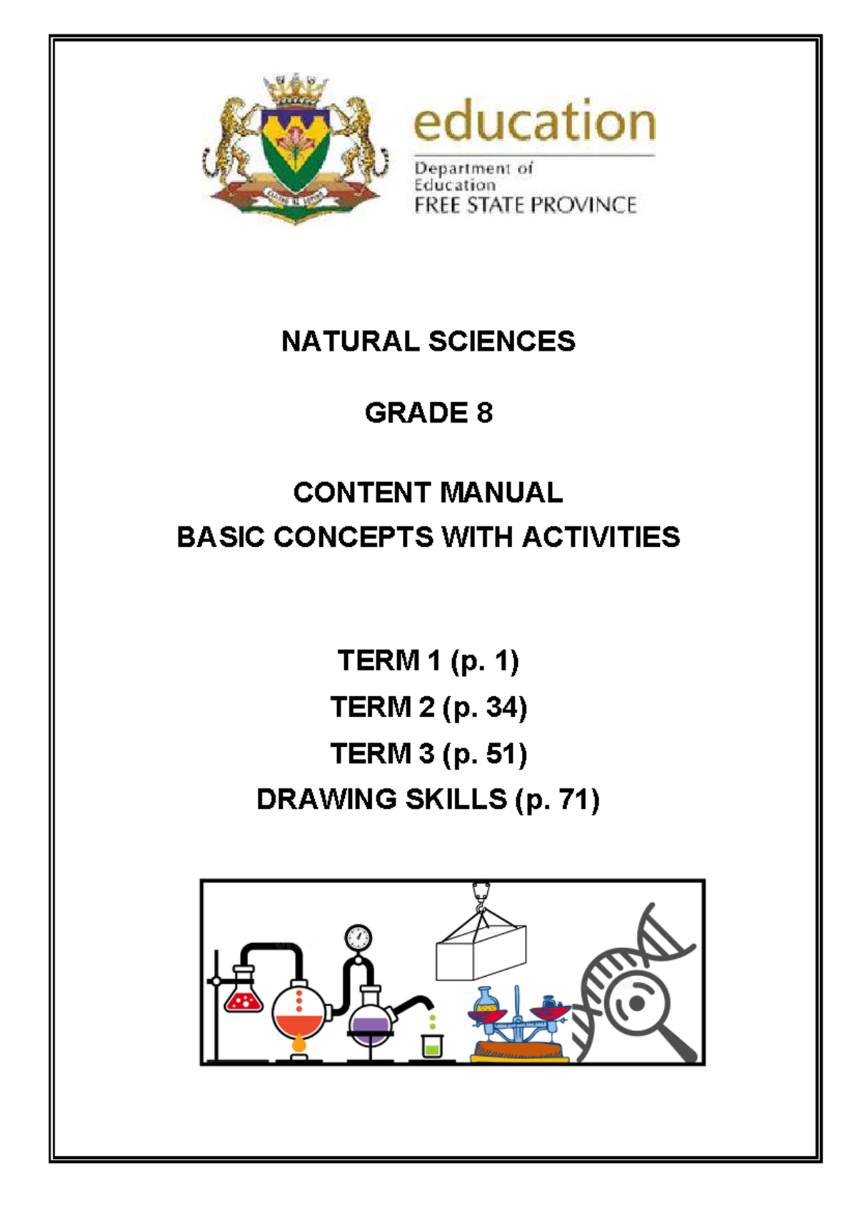Natural Sciences Grade 8 Final Exam Content Manual 2023 - Studocu