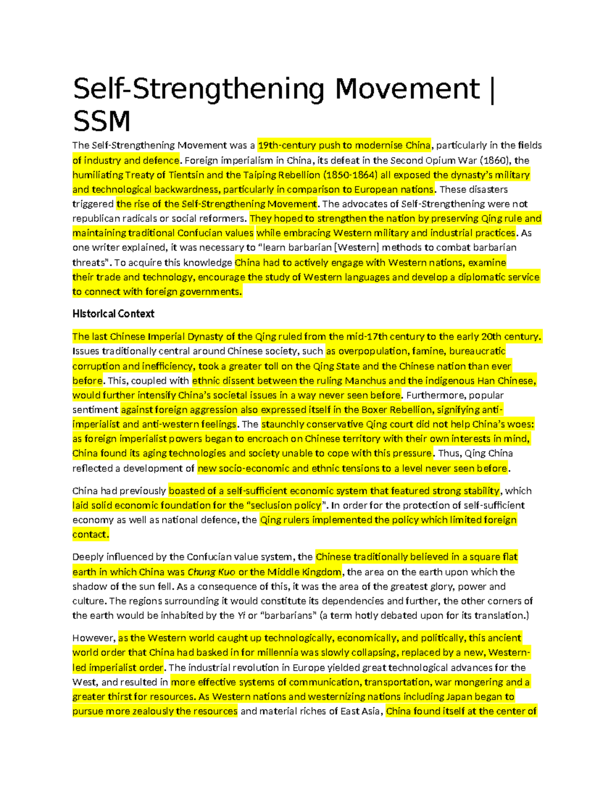 SSM - Hehe2 - Self-Strengthening Movement | SSM The Self-Strengthening ...