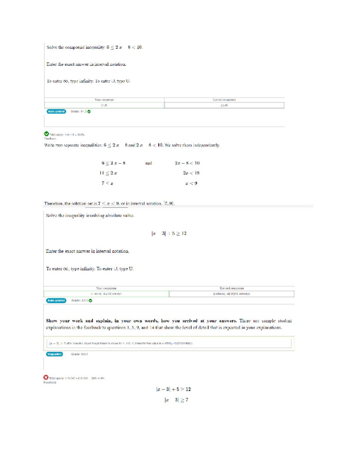 1-4 Module problem set - Math140 - Studocu
