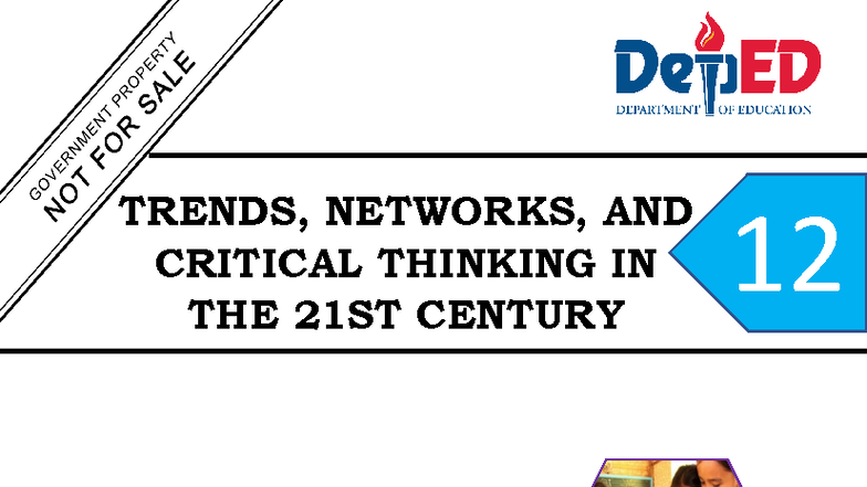 Trends, Networks, and Critical Thinking in the 21st Century - Grade 12 Q3 Module - Studocu