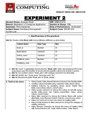 AWSN Assignment-1 - assignment - CGC- College of Engineering, Landran ...