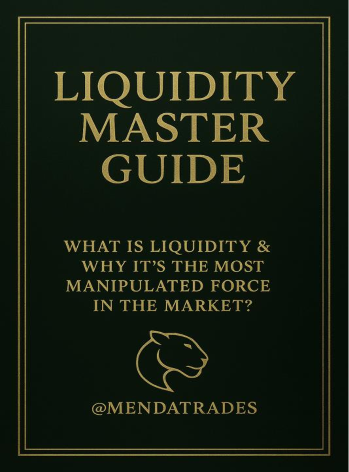 Liquidity Master Guide Parts 1-4: Understanding Market Dynamics - Studocu