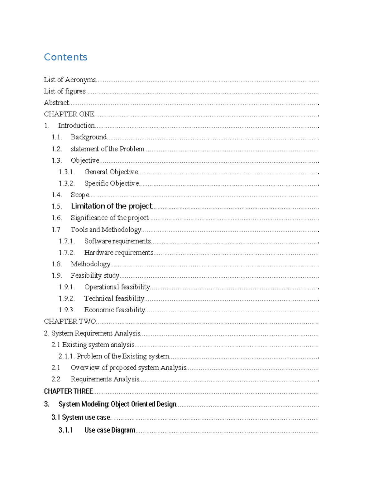 Final Project Format: Structure and Guidelines for Submission - Studocu