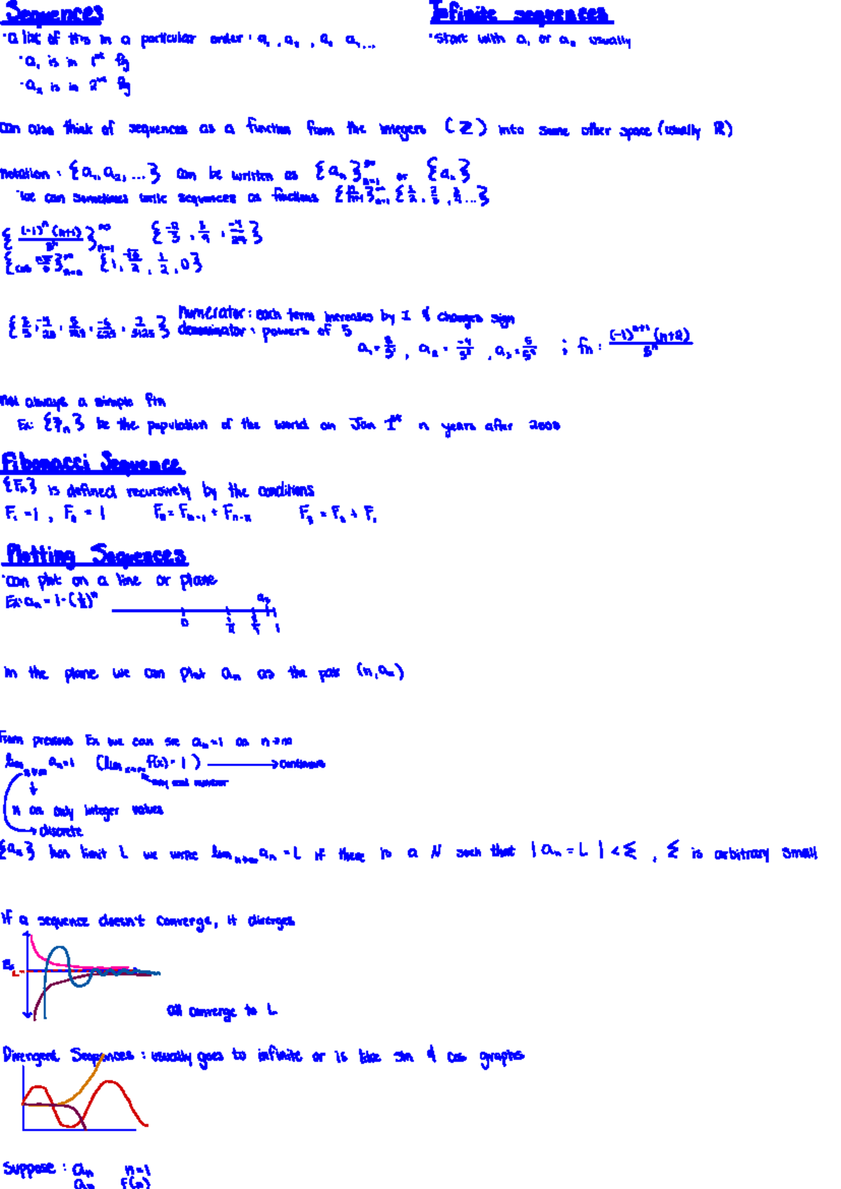 Sequences and Series: Integral & Comparison Tests (MATH 101) - Studocu