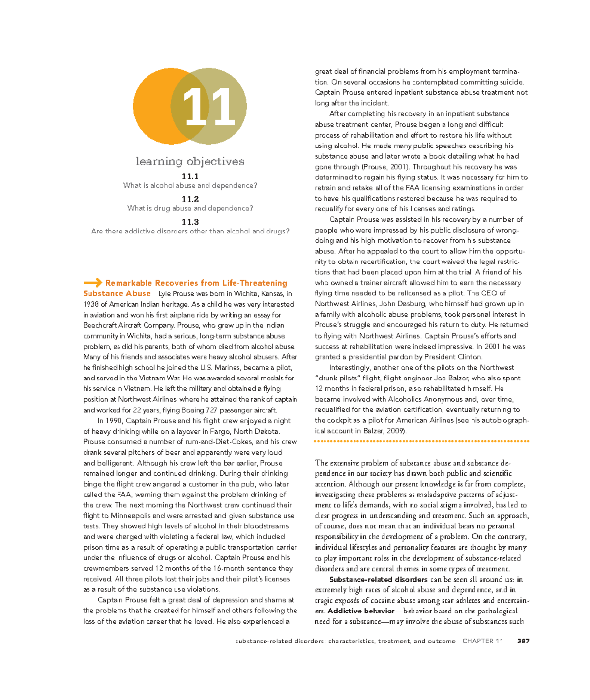 Alcohol and Drug Abuse: Understanding Dependence and Recovery (PMBD ...