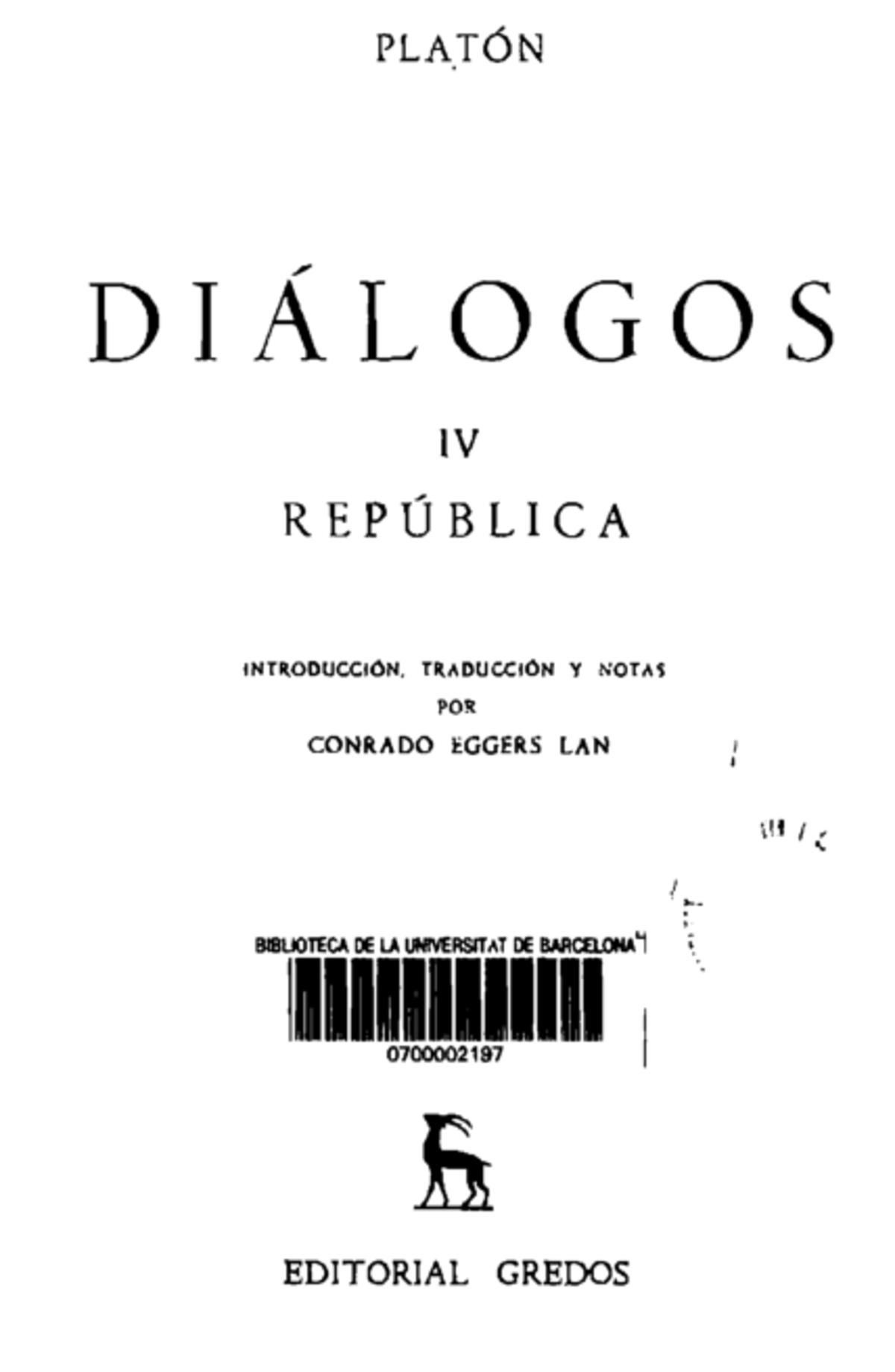 PLATÓN - REPÚBLICA: ANÁLISIS Y NOTAS DEL LIBRO VI - Studocu