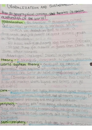 Unit 1 AP HUG Study Notes: Key Concepts and Insights - Studocu
