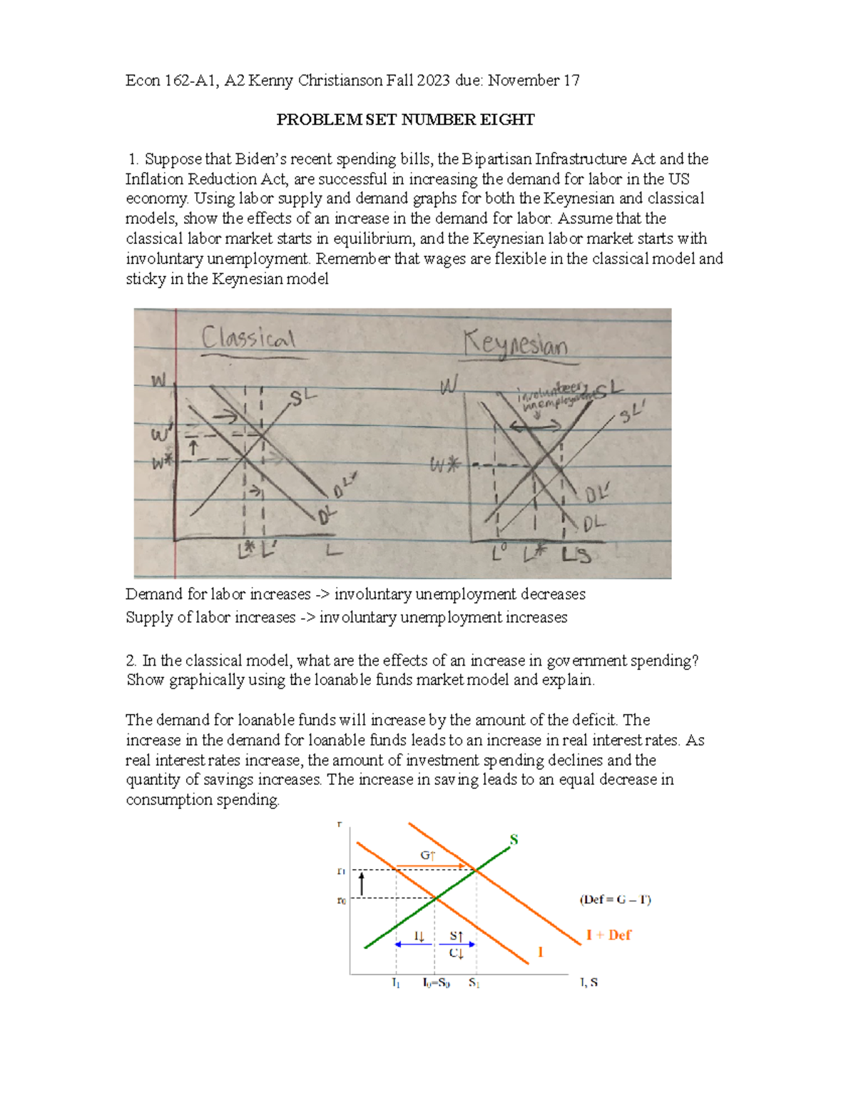 Problem set 08 - Econ 162-A1, A2 Kenny Christianson Fall 2023 due: November 17 PROBLEM SET ...