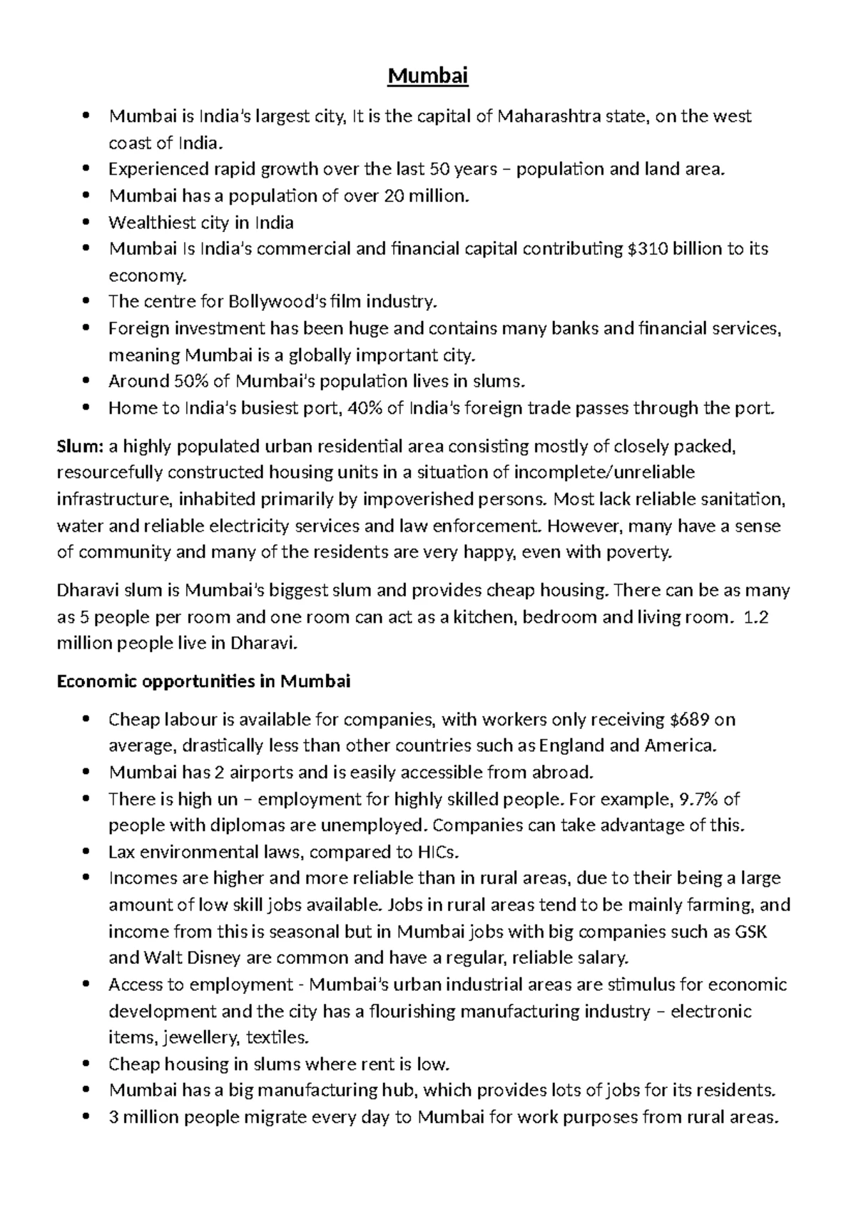 AQA GCSE Geography exam topic tracker Paper 2 updated September 2023 ...