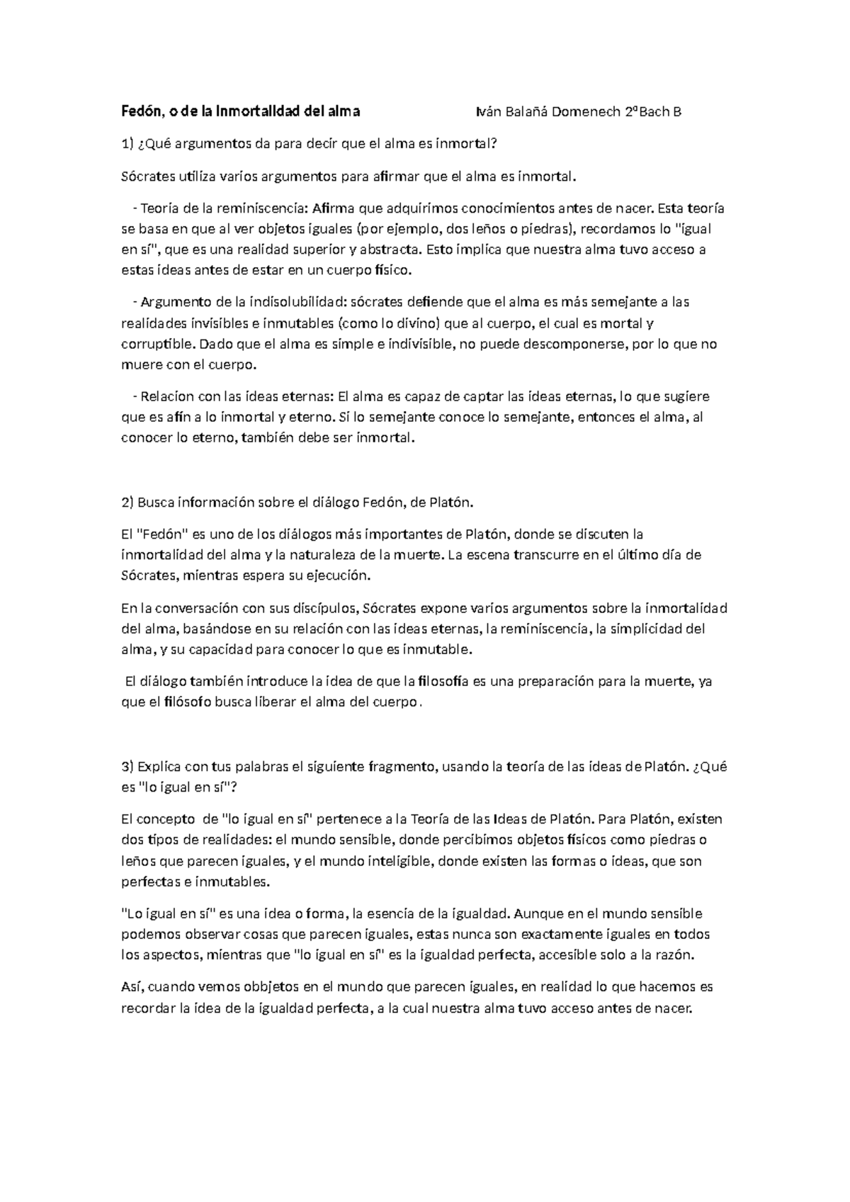 Filo platon fedon - Platón Fedón - Fedón, o de la inmortalidad del alma ...