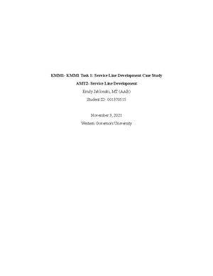 AMT2 Task 4 - task 4 submission - A. Determine the feasibility of one ...