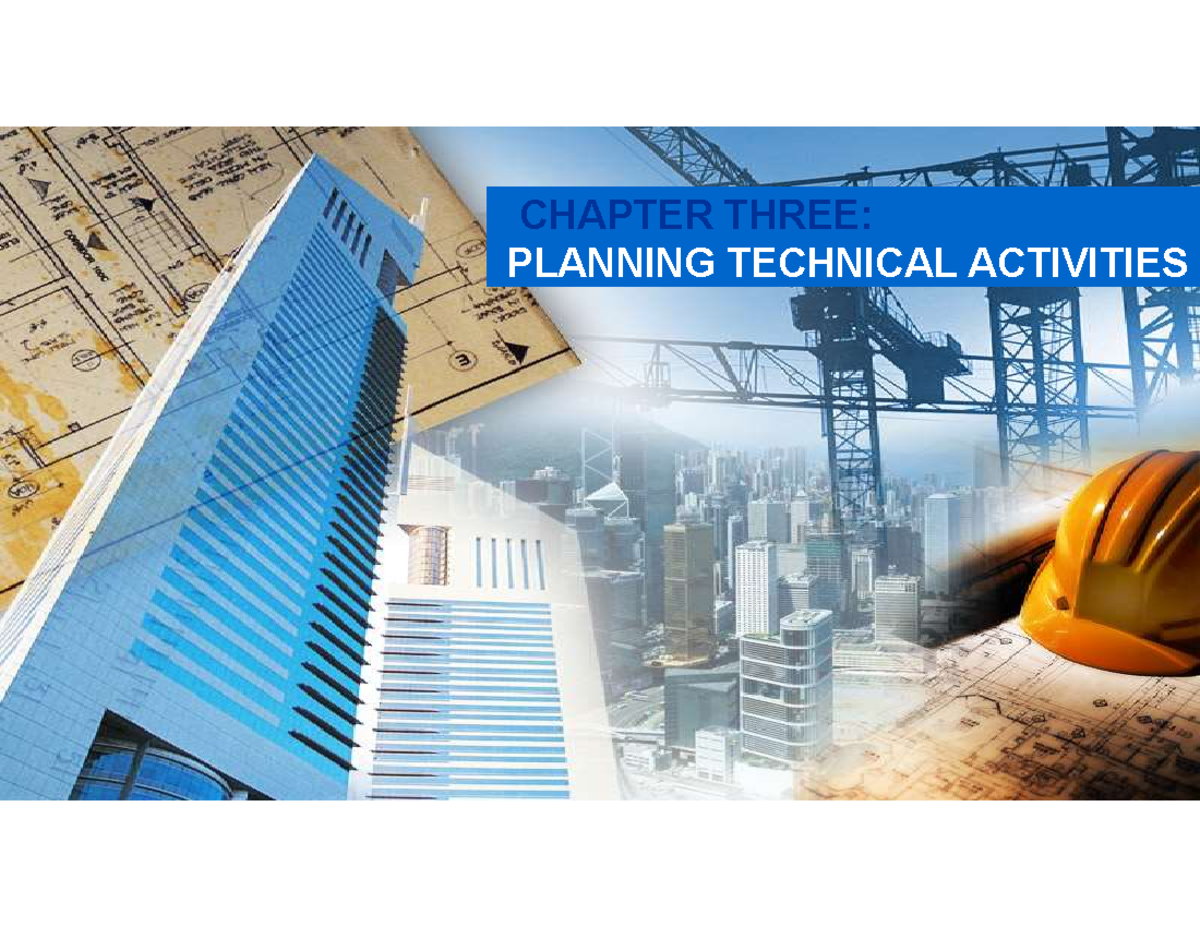 Chapter 3 - Planning Technical Activities: An Overview of Strategies ...