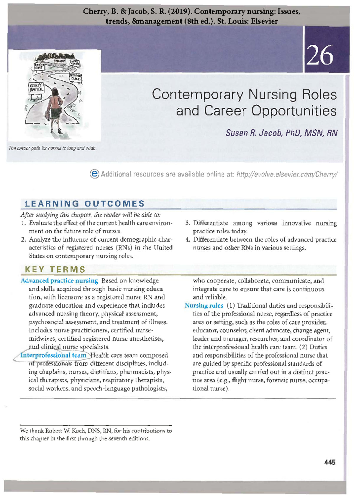 Contemporary Nursing Roles and Career Opportunities: Future Trends in ...