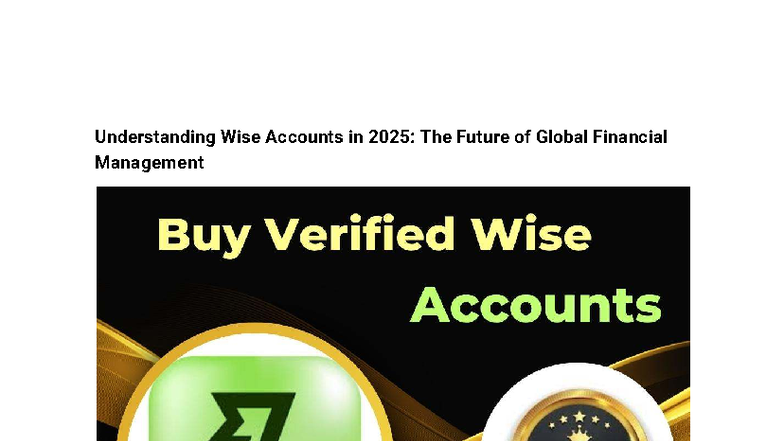 How to Verify Your Wise Account for Multi-Currency Access - Studocu