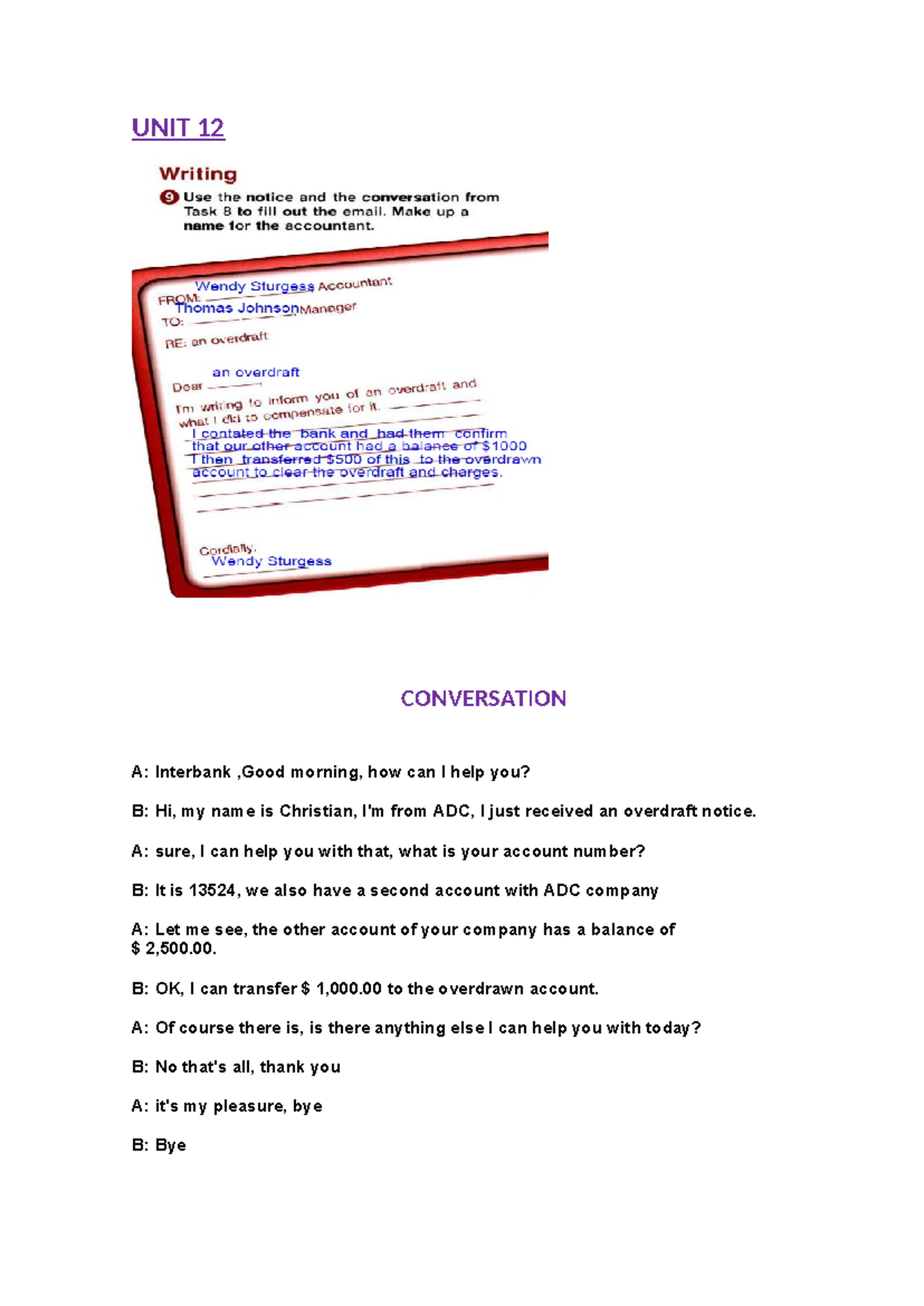 Practice Exercises 8-9: Conversations on Accounting Principles - Studocu