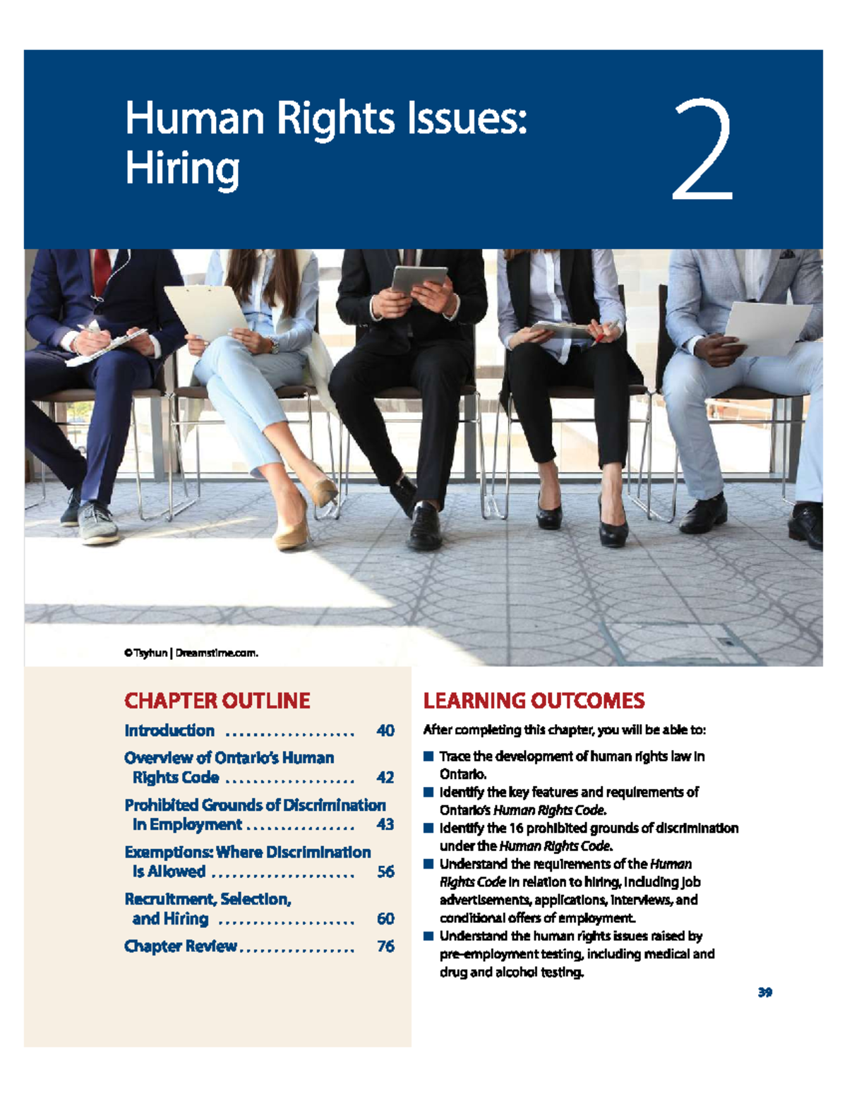 Human Rights Issues in Hiring: An Overview of the Human Rights Code ...