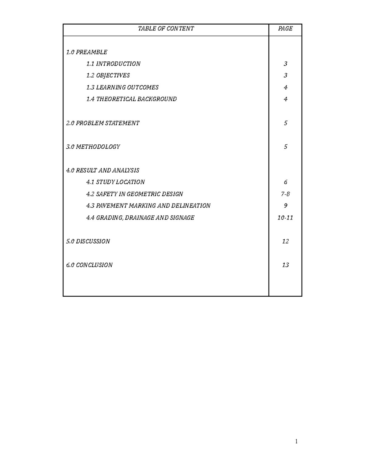 Road Safety Audit Lab Report (RSA) - Tebrau Highway Analysis - Studocu