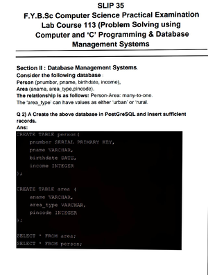 Bsc (computer science) - ELEC61 - SPPU - Studocu